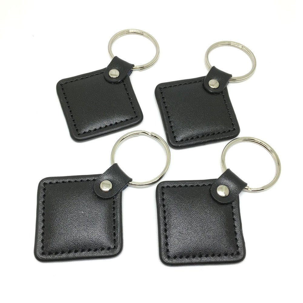 Buy 125khz T5577 Writable RFID ID Leather Key Tag Clone Copier ...