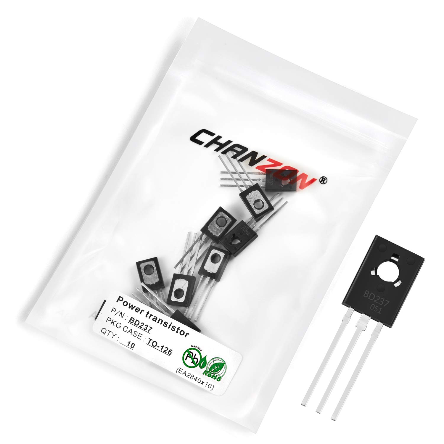 Snapklik.com : Chanzon BD237 TO-126 NPN Power BJT Bipolar Junction ...
