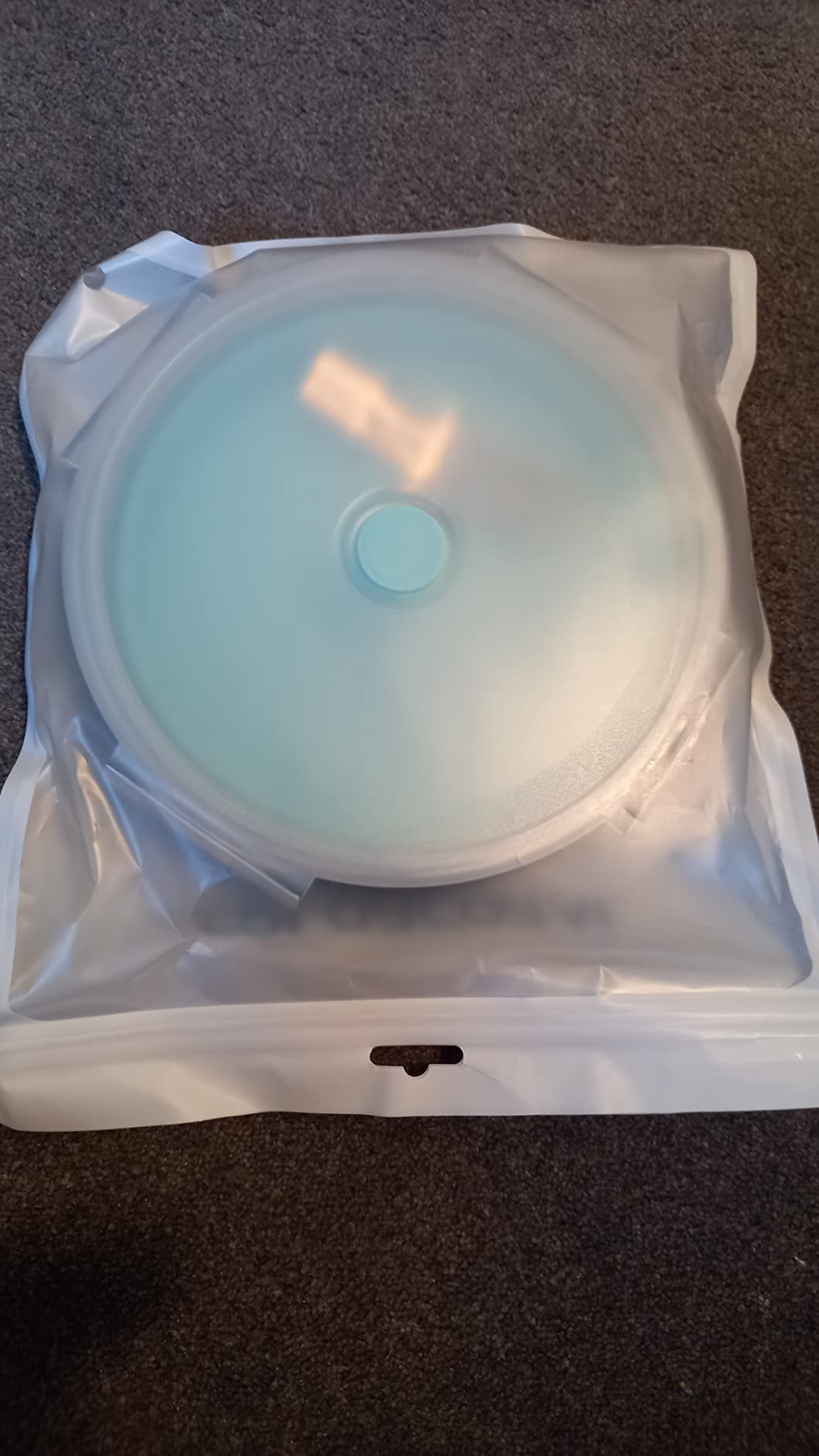 COLORCORAL Collapsible Camping Bowl Portable Silicone Bowl with Lid and ...