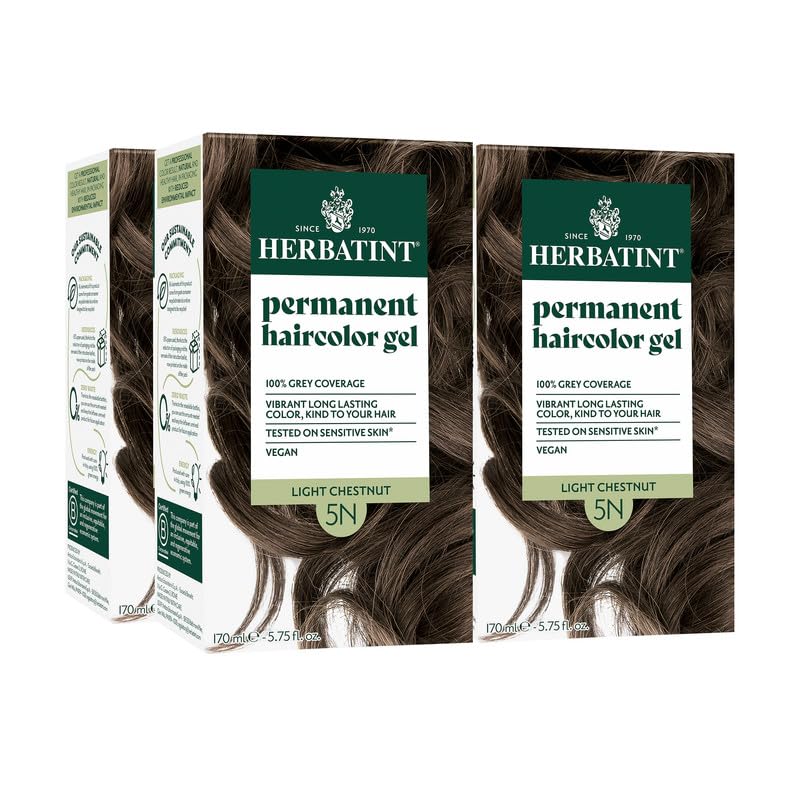 Snapklik.com : Herbatint Permanent Hair Dye - 5N Light Chestnut - For ...