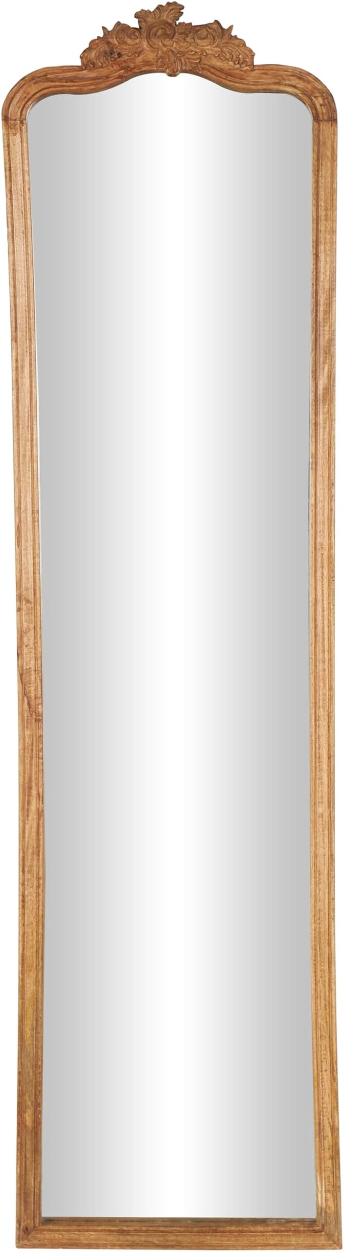 Amazon.com: Deco 79 Mango Wood Scroll Room Floor Mirror Entryway Mirror ...