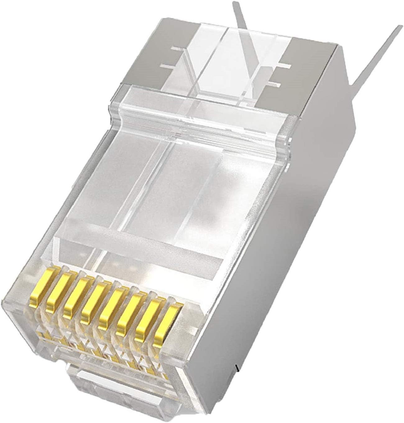 Amazon.com: Jadaol Ethernet RJ45 Connector - Ethernet Modular Crimp ...