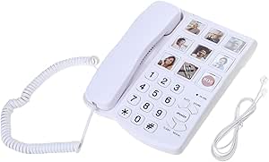 Amazon.com: Large Button Home Phone Fixed Landline Telephone with ...