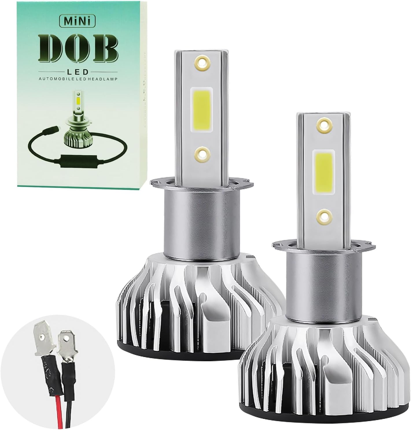 Amazon | KONGZEE H3 LED フォグランプ 新基準車検対応 高輝度 DOB LEDチップ搭載 3倍明るさUP 暗区なし ...