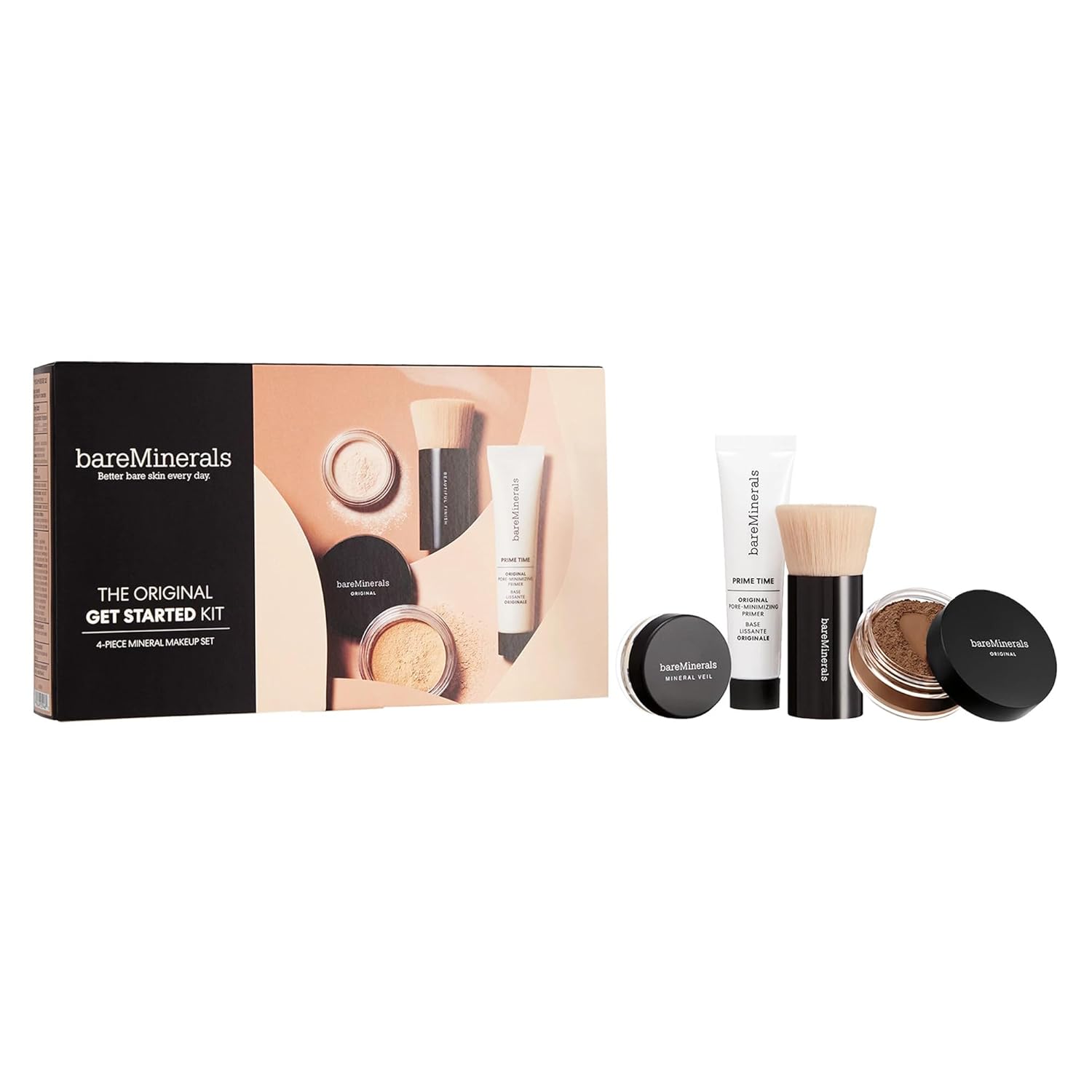 Amazon.com: bareMinerals Original Get Started Kit, 4 Piece Mini Mineral ...