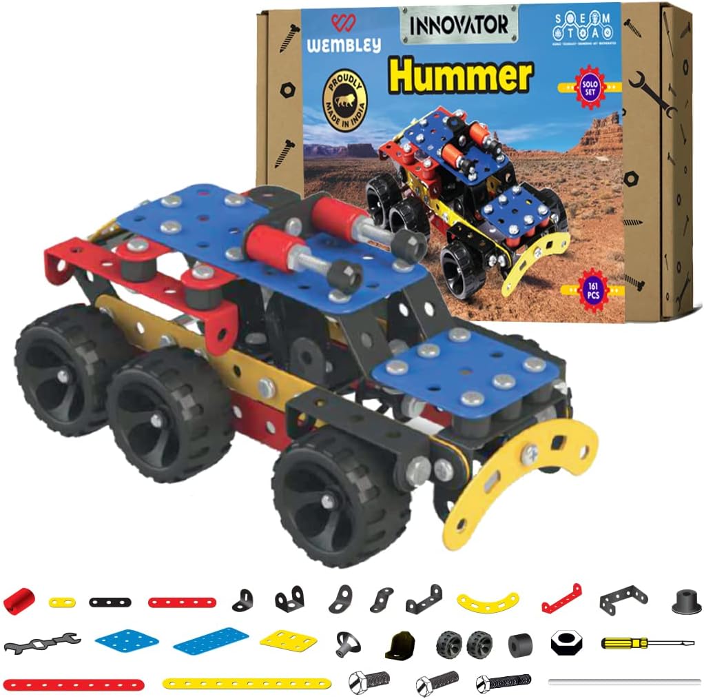 Buy Wembley Innovator Hummer Toy Model & Home Show Case DIY Building ...