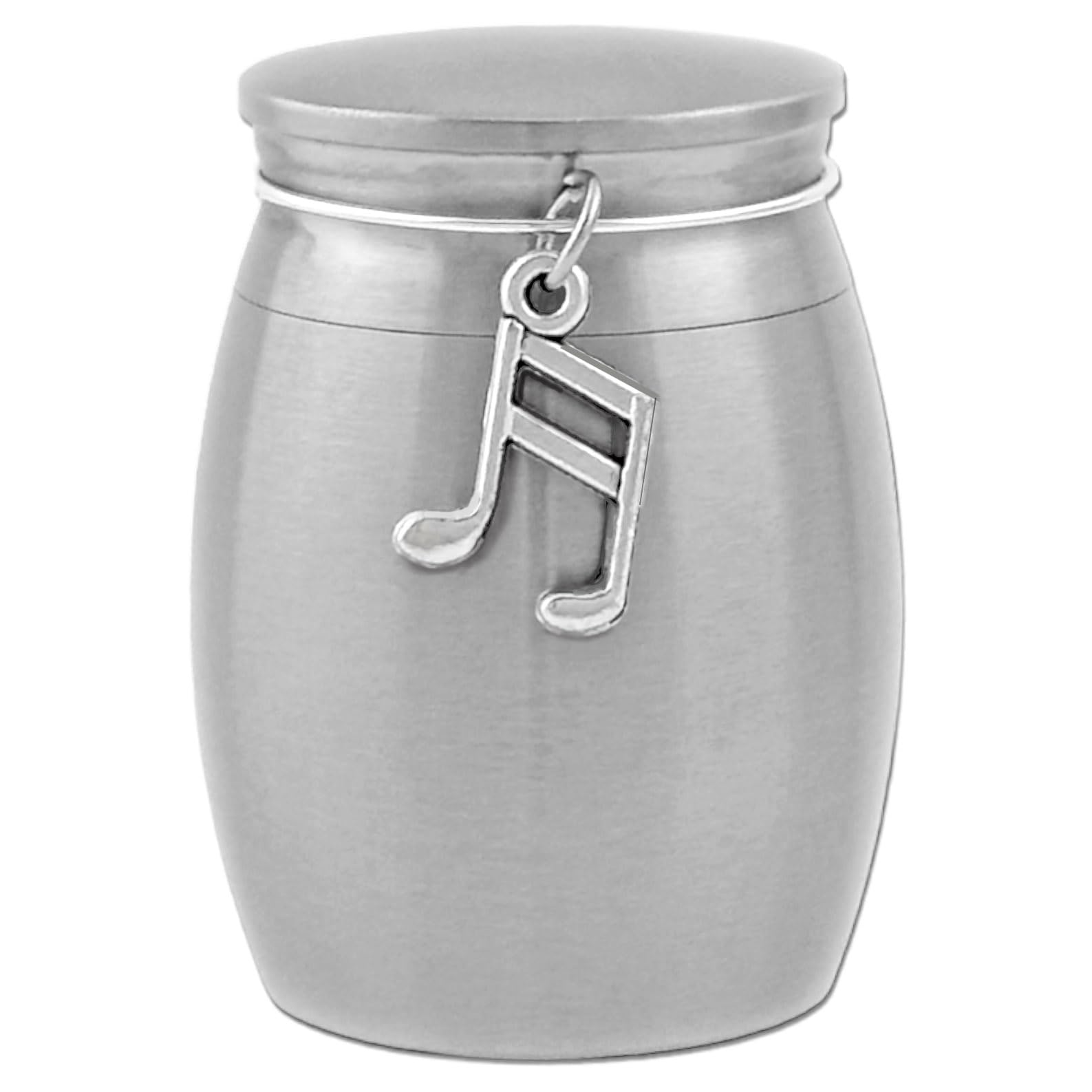 Amazon.com: Small Music Note Urn for Ashes Musician Memorial Mini ...