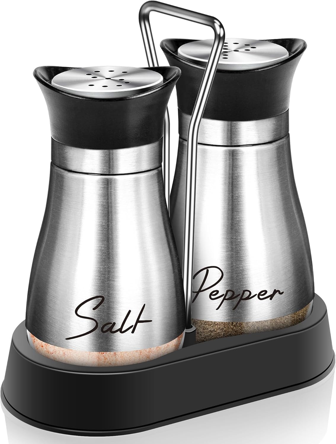 Buy FunBlast Salt and Pepper Shakers Set -Refillable Stainless Steel ...
