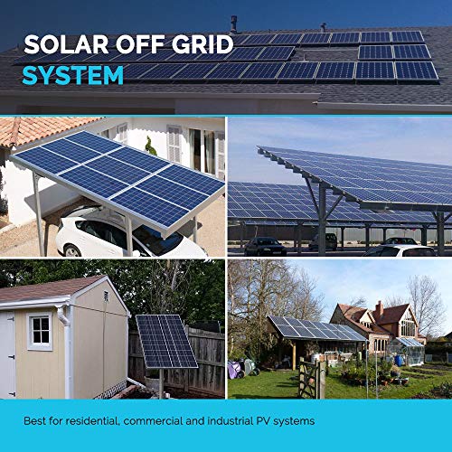 Renogy 4Pcs 270 Watt 24 Volt Solar Panel 1080W for Off-Grid - Want It All