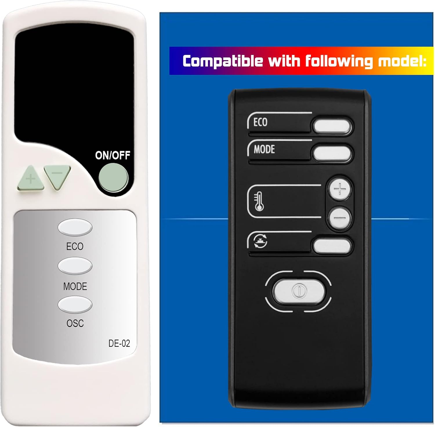 Amazon.com: Replacement Remote Control for DeLonghi Ceramic Tower ...