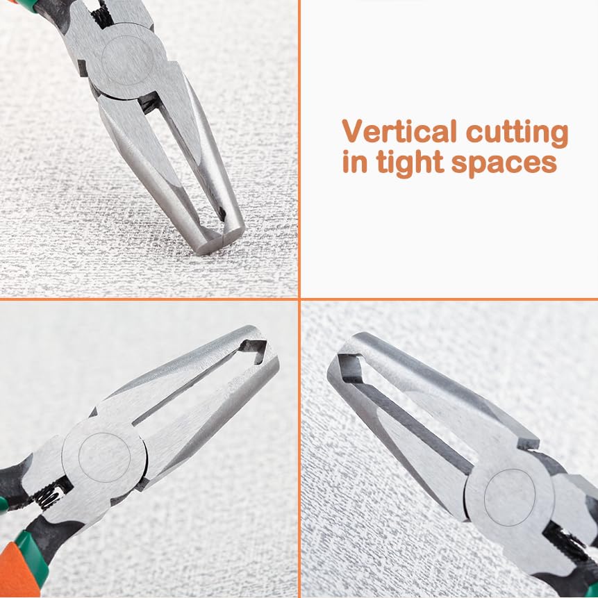 LEONTOOL 6-Inch Transverse End Cutter SMT/SMD Chip Cutters Side Cutting ...