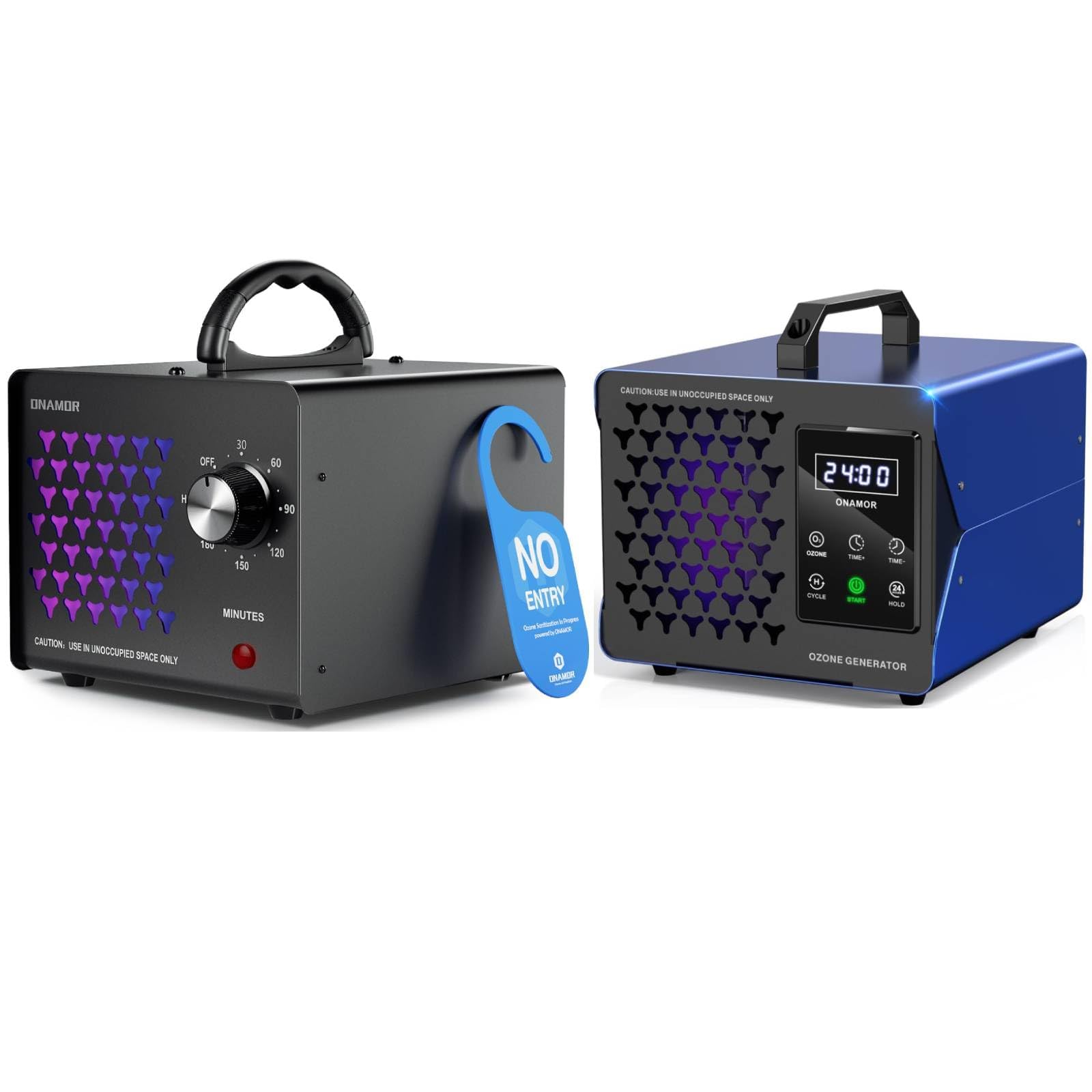 Amazon.com: ONAMOR Bundle | Ozone Generator 50000mg and Digital Ozone ...