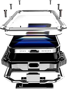 Amazon.com: Lunivop Compatible with iPhone 16 Pro max Case Heavy Duty Protection Dustproof Built ...