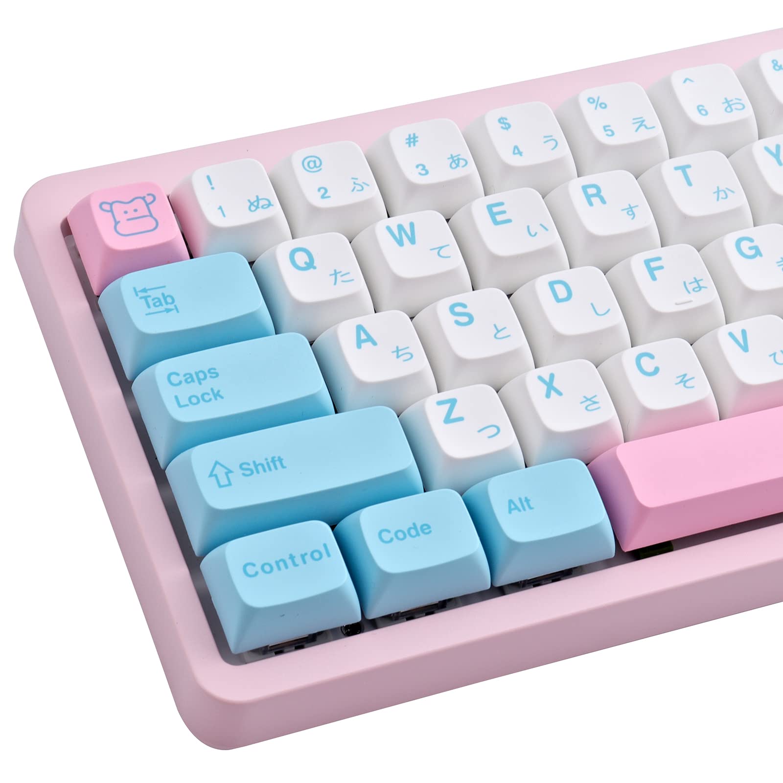 Buy Tsungup PBT Keycaps 134 Keys Japanese Keycaps Dye-Sublimation XDA ...
