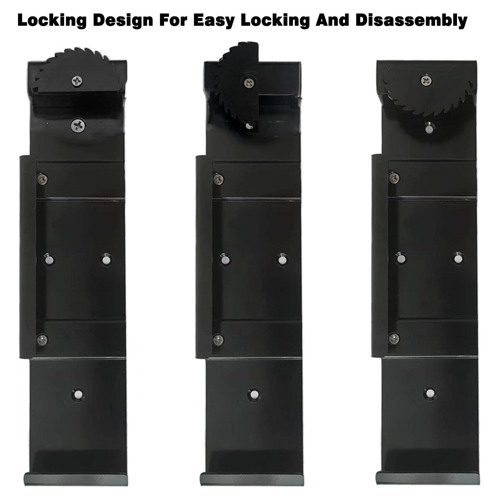 Snapklik.com : 4 Pack Metal Track Rack For Guide Rail Holders Track Saw ...