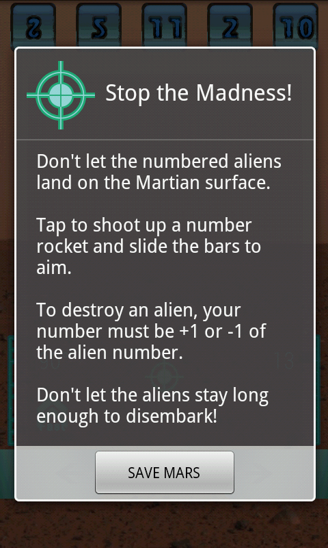 Math Martian - App on Amazon Appstore