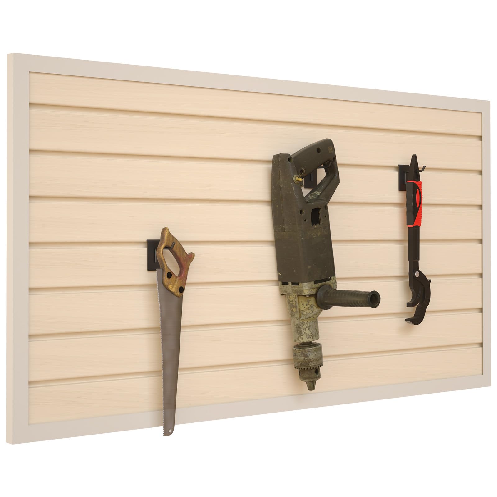 Snapklik.com : NeatiEase Slatwall Panel Wall Storage Systems, 2 X 4ft ...