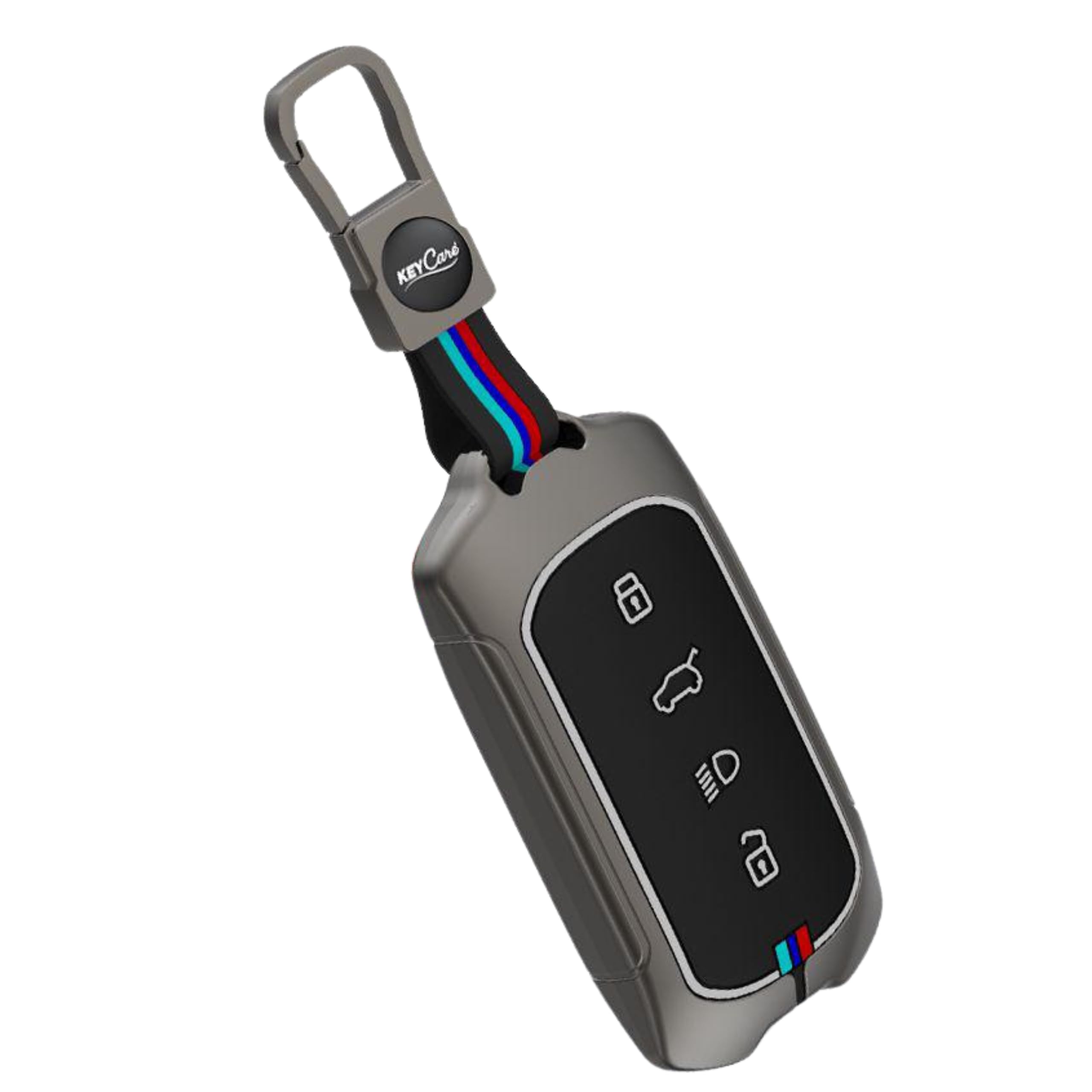 Ashar Key Hub Metal Key Cover Compatible with Tata Curvv, Curvv EV - 4 ...