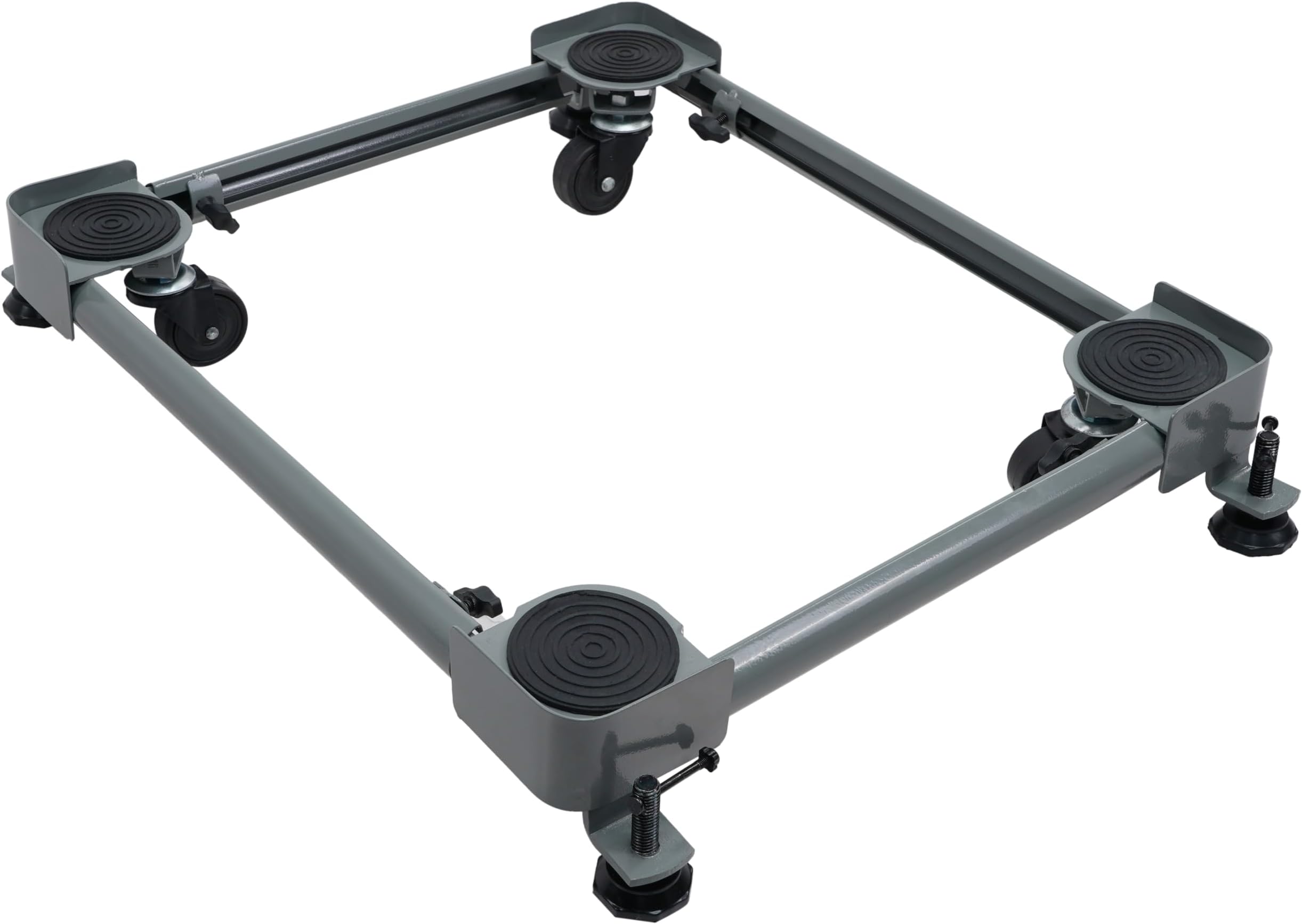 Lifelong Washing Machine Stand - Adjustable Metal Kitchen Trolley with ...