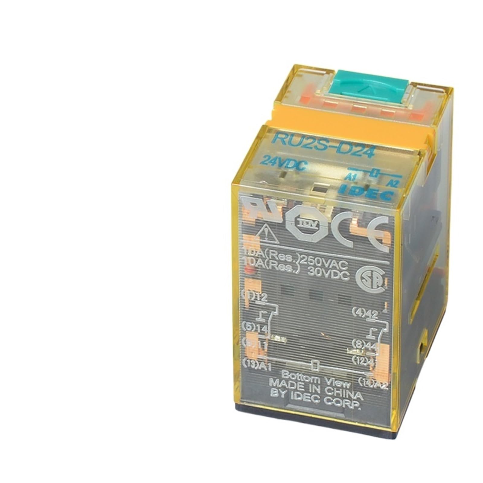 Industrial Control Relay DEC/Relay RU2S-D24 DC24V Small 8-Pin Relay - 2 ...
