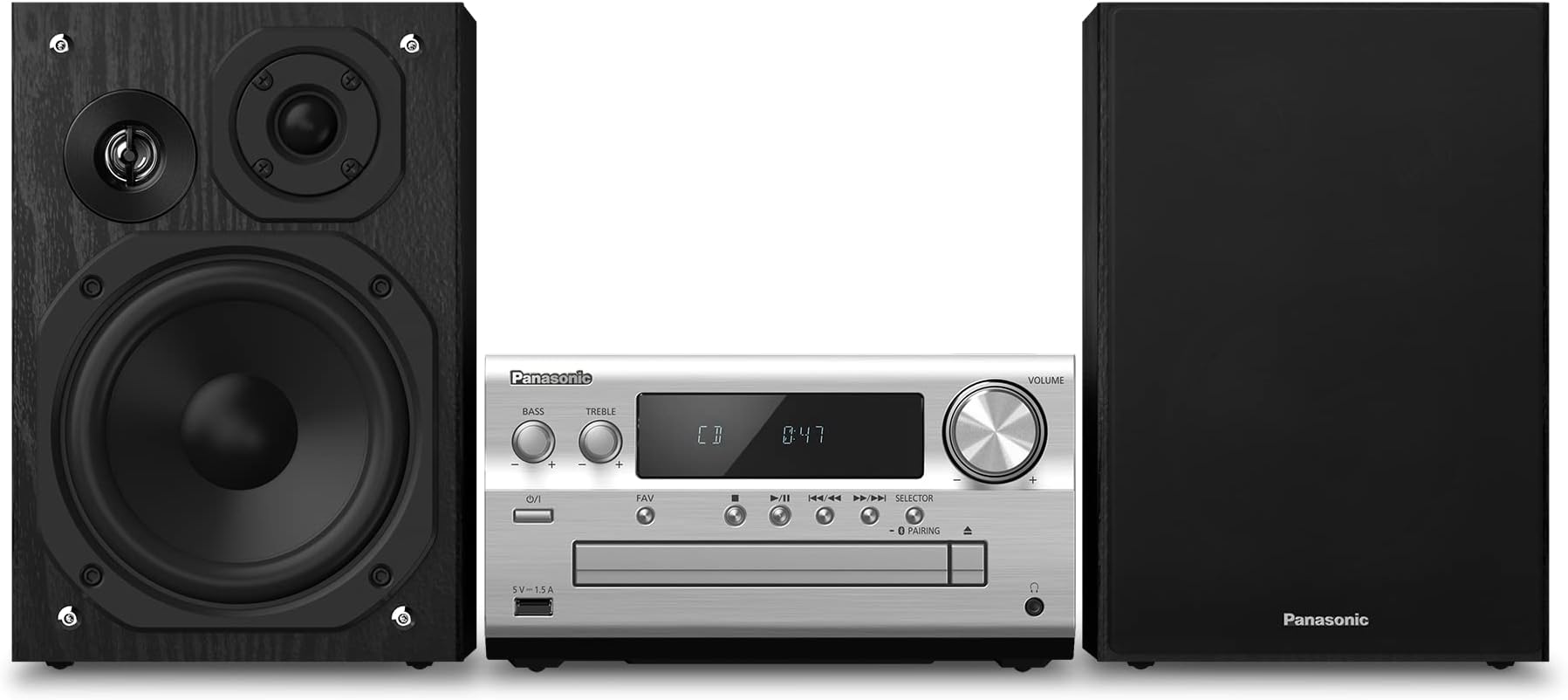 Panasonic SC-PMX92EB-K Micro Hi-Fi System with Bluetooth and DAB+ ...