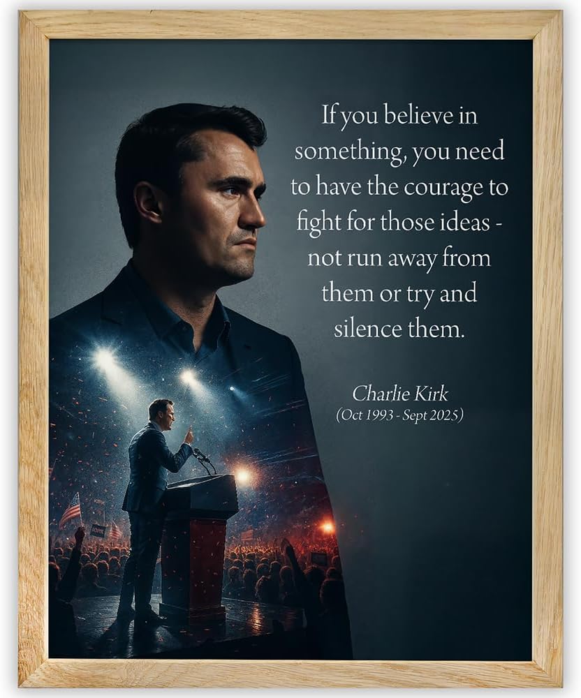 Amazon.com: If You Believe in Something 11x14 Framed Poster ...