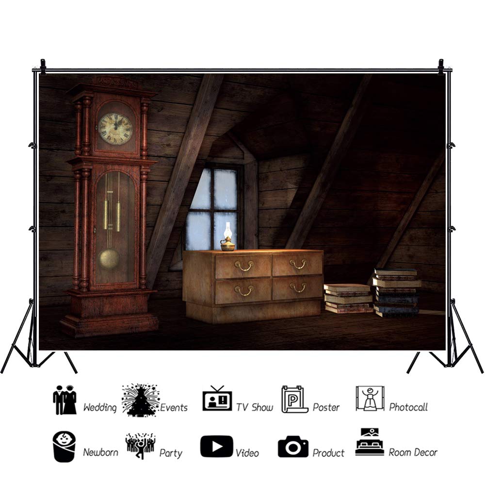 Polyester Photography Backdrop Background Classic Old Dark Fancy Teal