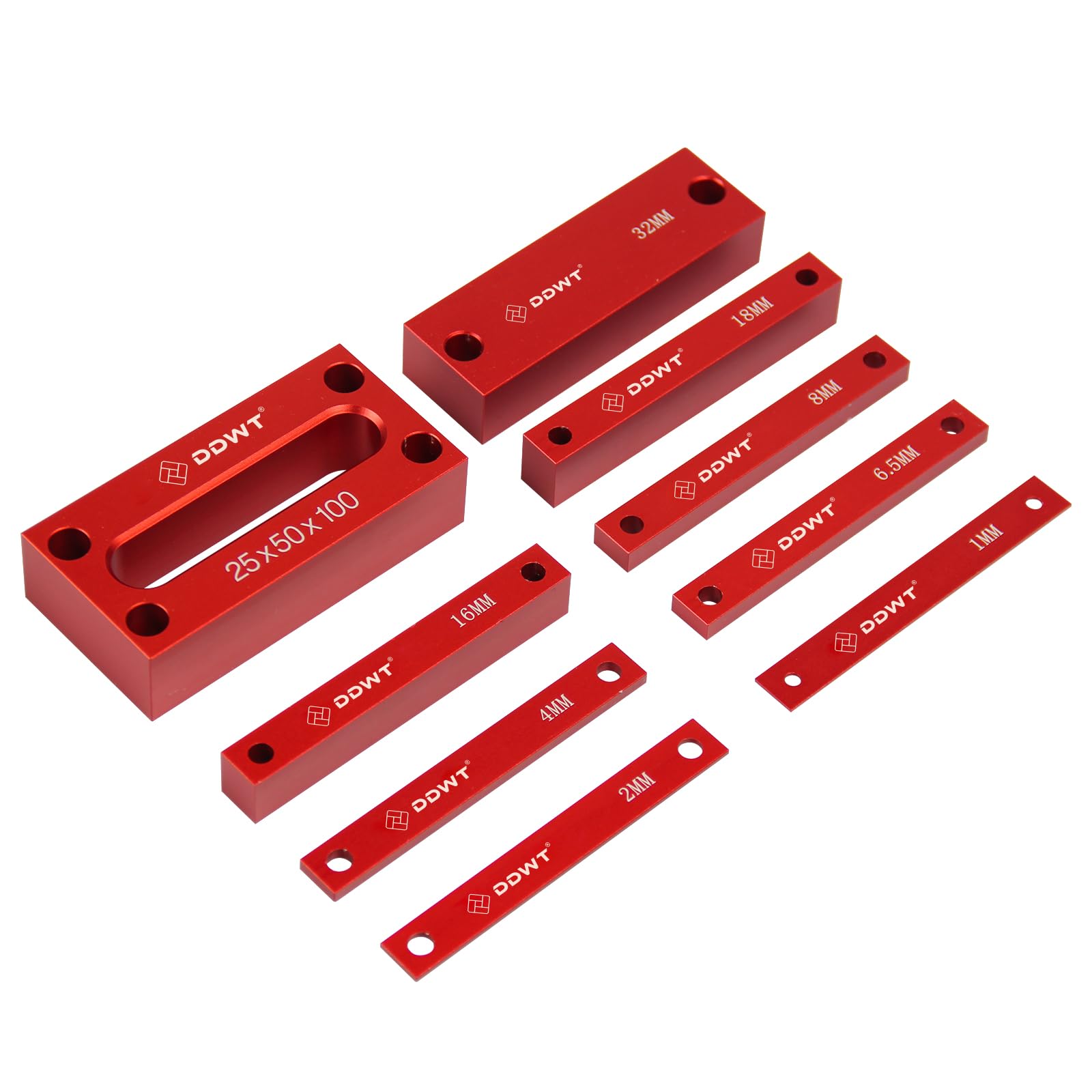Snapklik.com : Metric Setup Blocks Woodworking Setup Bars 9 Pcs ...