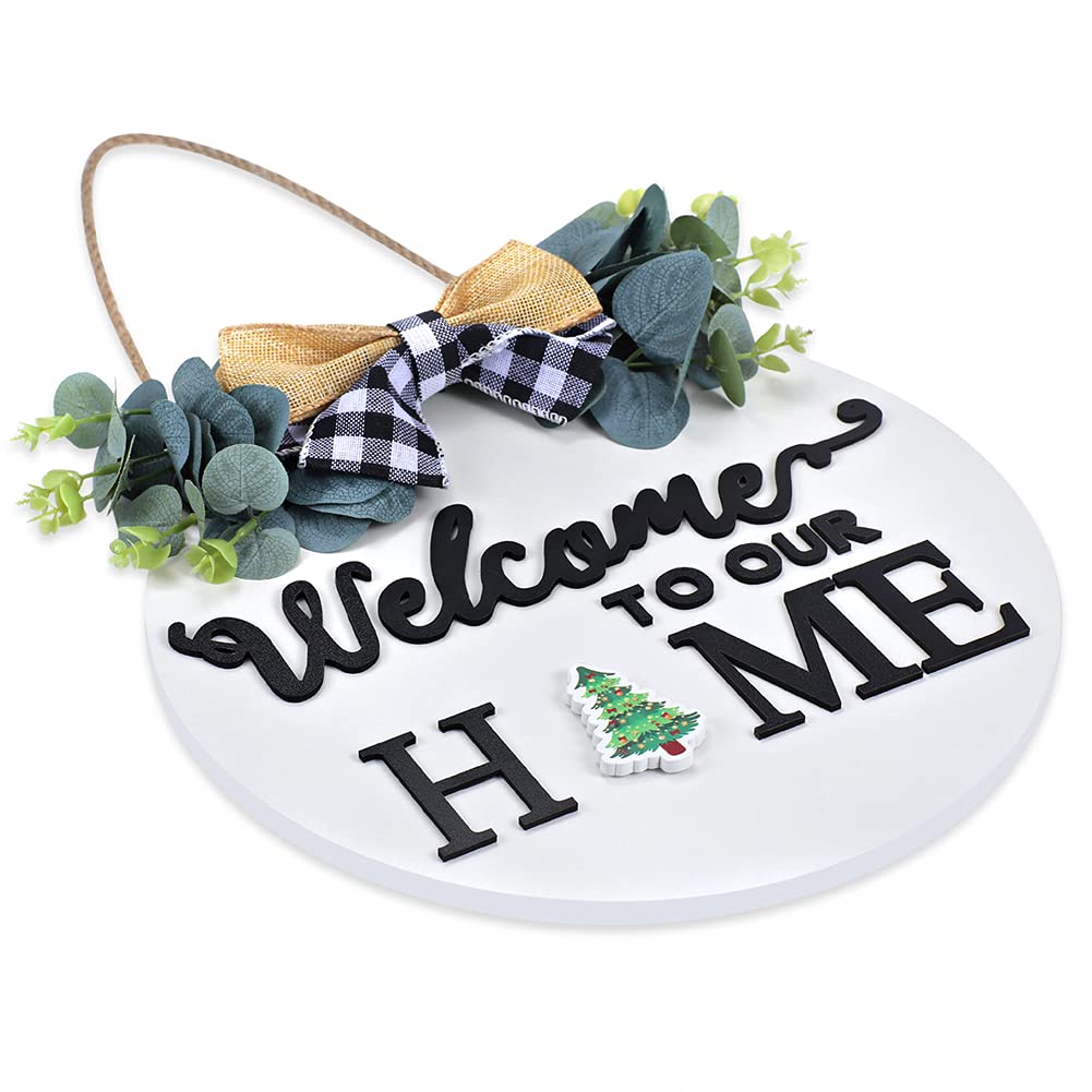 Seasonal Interchangeable Welcome Sign for Front Door Decor, Welcome to ...