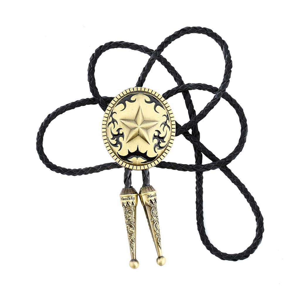 Snapklik.com : Western Pattern Deer Bolo Tie For Man Cowboy Cowgirl ...