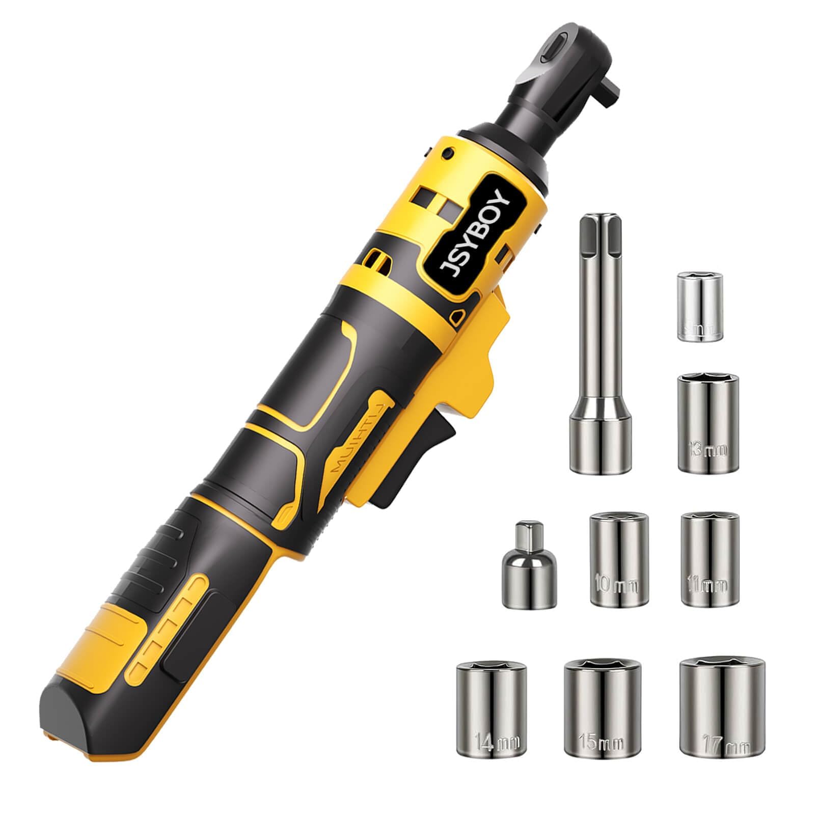 Amazon.com: 3/8" Cordless Ratchet Wrench Compatible with DEWALT 20V ...