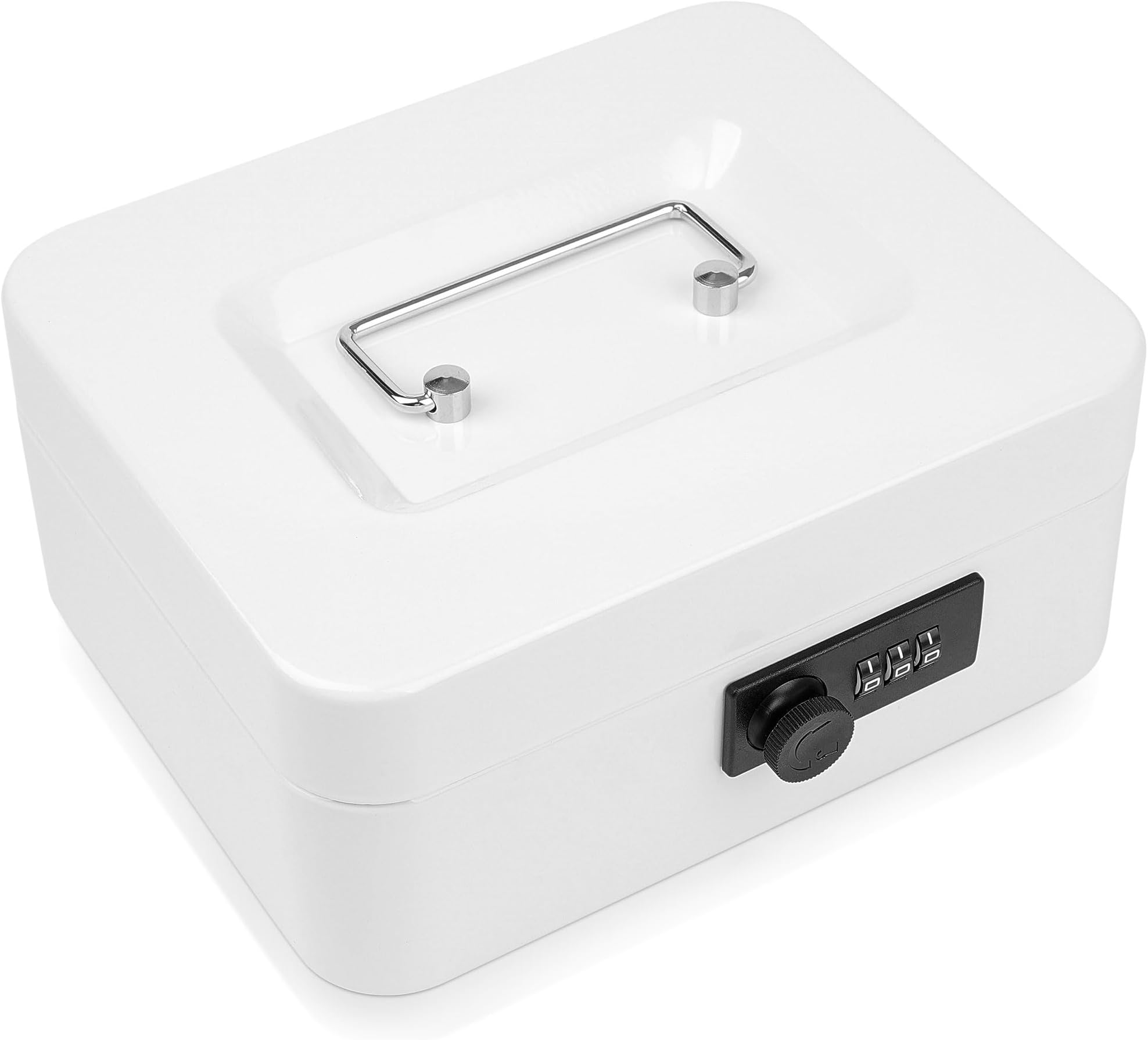 Amazon.com: Small Money Box Cash Box with Lock and Slot | Cash Box with ...