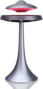 TEmkin Levitating Speaker/Flying Saucer Levitation Maglev Subwoofer, Wireless Portable Stereo ...