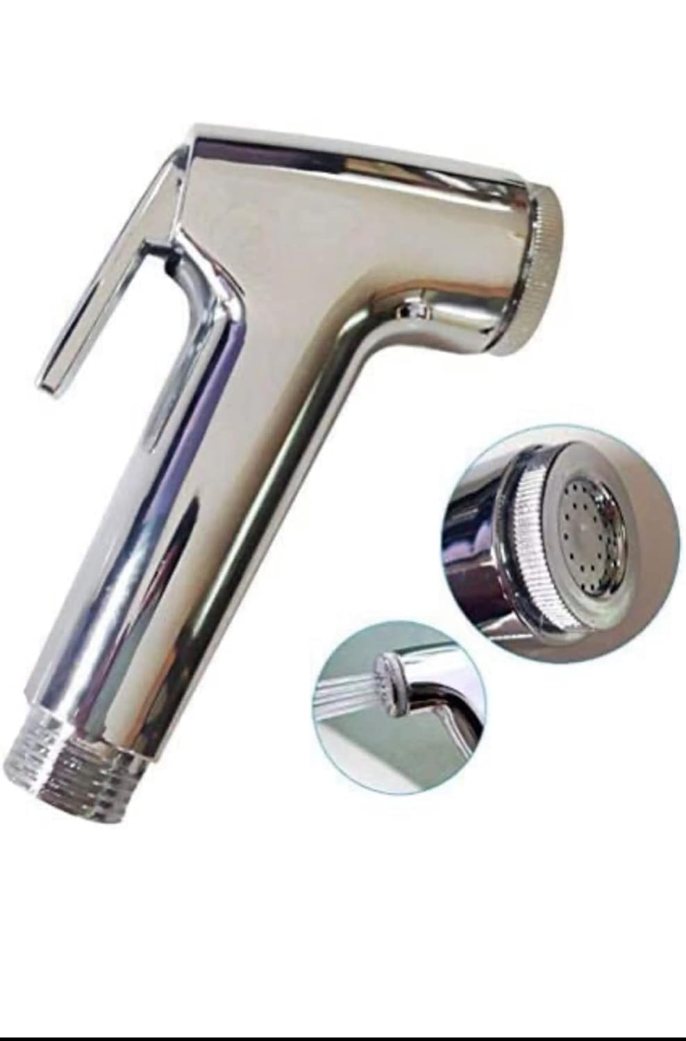 Chrome Finish Health Faucet Toilet wash Jet Spray Gun only Bidet ...