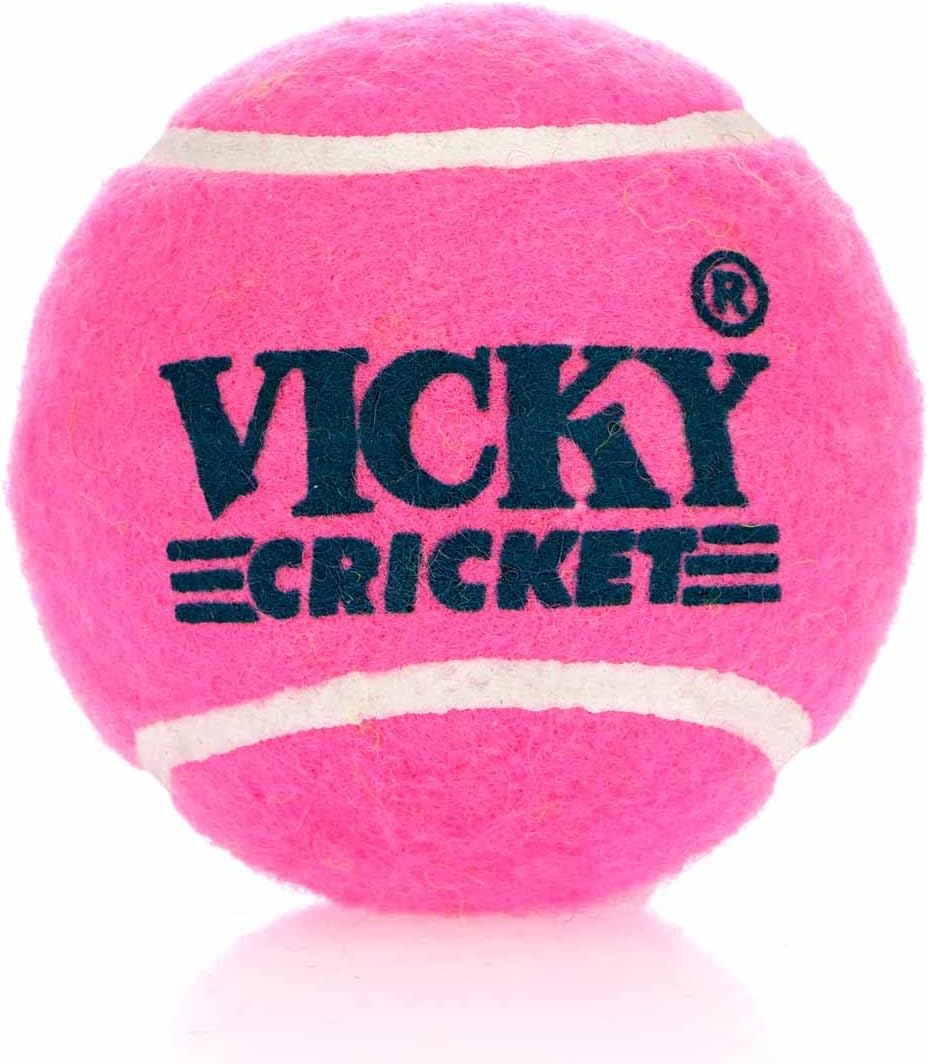 Vicky Rubber Cricket Tennis Ball (Green , Pack Of 6)Material: Rubber ...