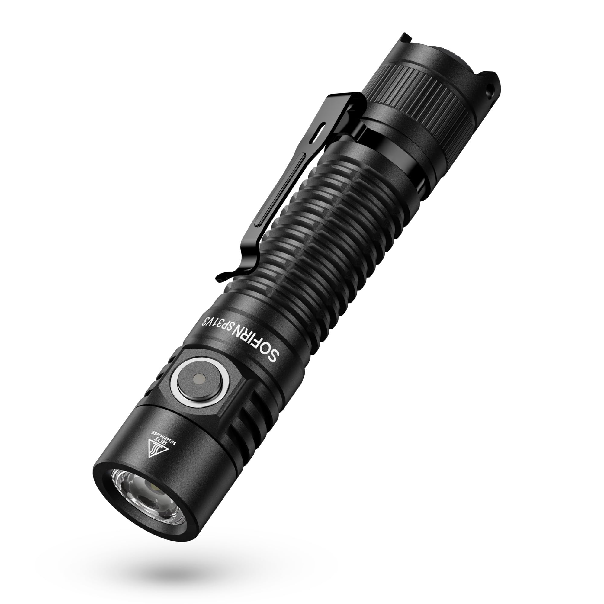 Sofirn SP31V3 Tactical Torch 2000 Lumens 269 Meters Rechargeable LED ...