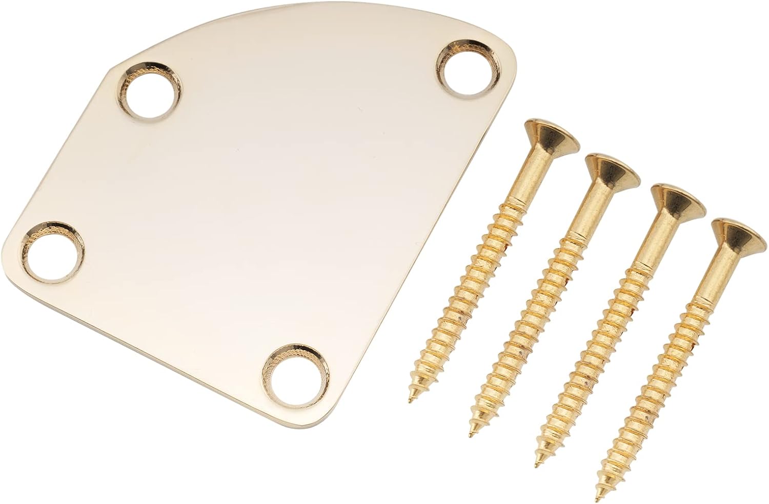 Amazon.com: Musiclily Pro Steel Contoured Heel Neck Plate for Strat ...
