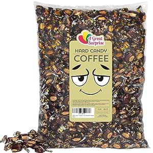 Amazon.com : Coffee Candy - 3 Pounds Bulk - Coffee-flavored Hard ...