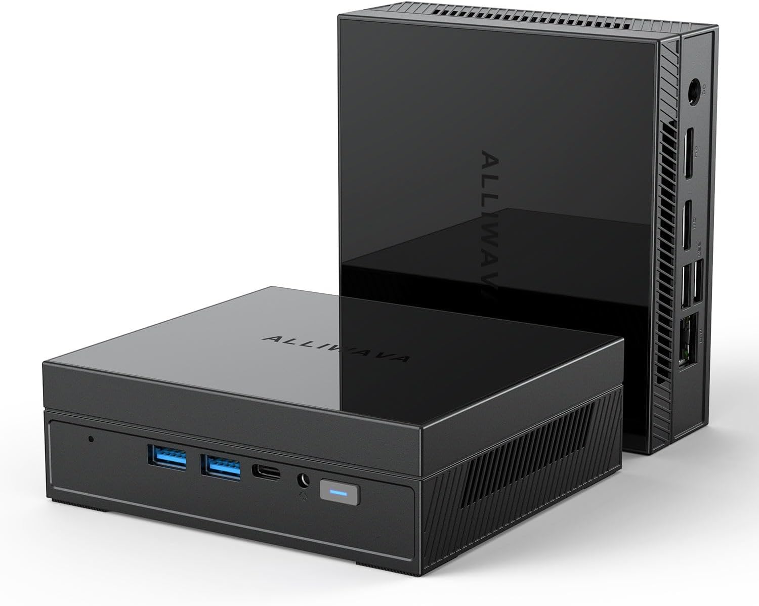 ALLIWAVA GX55 Mini PC Intel 11th Gen N5105, 16GB RAM DDR4 512GB NVMe ...