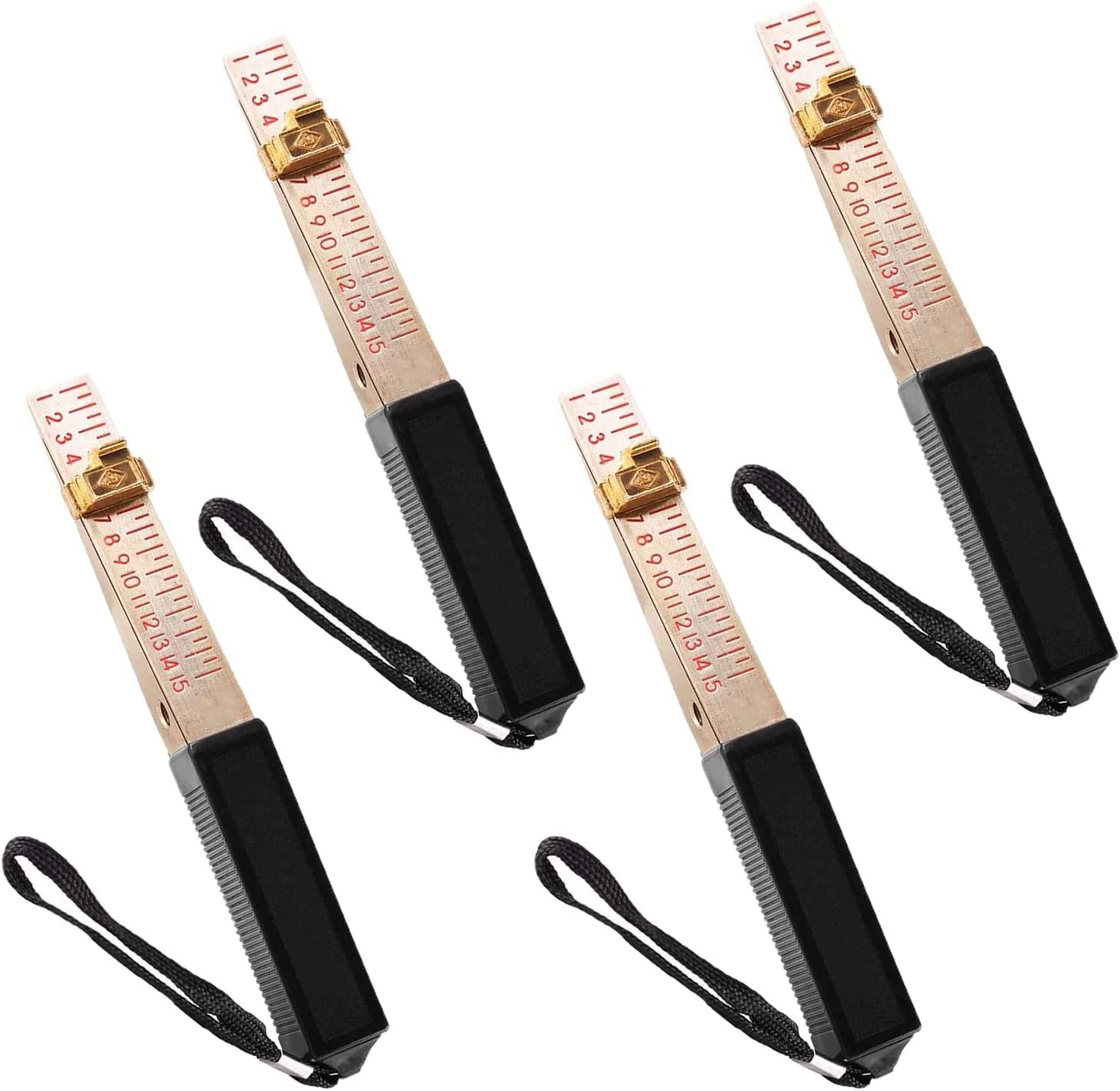 NIKJEBDF Fire Door Gap Gauge, 1-15mm 0.5MM Accuracy Wedge-Shaped ...