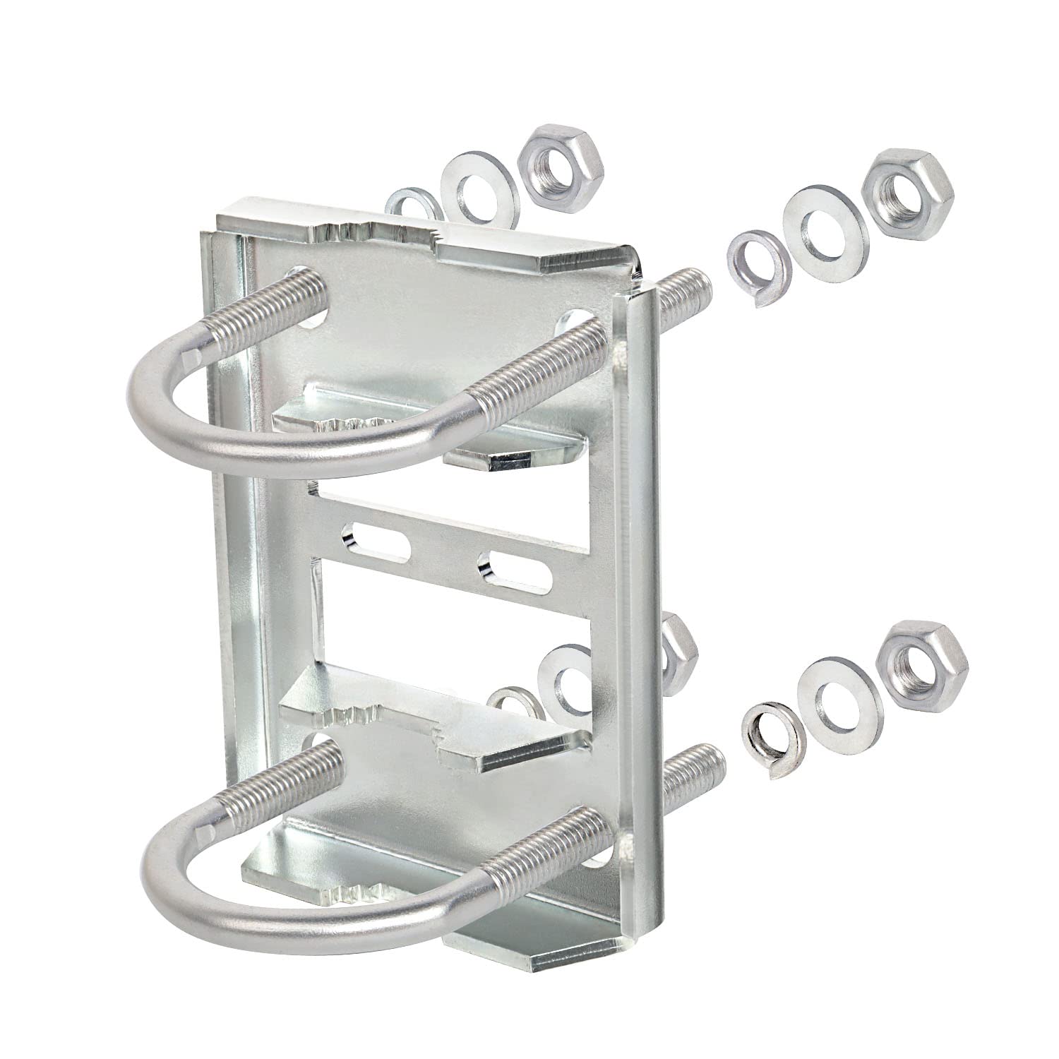 Buy Universal Antenna Bracket for Starlink, Stainless Steel Mast Clamp ...