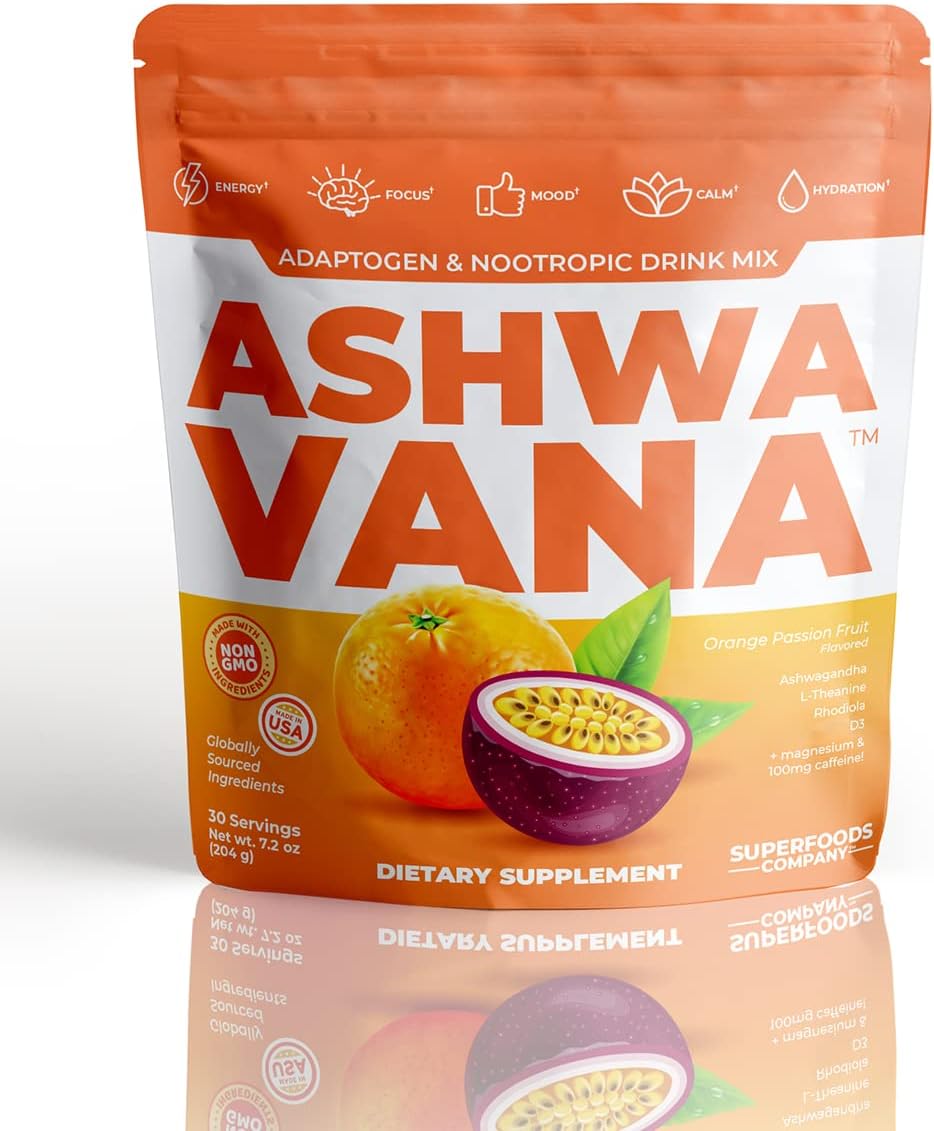 Amazon.com: skinnytabs Ashwavana by Superfoods Company - Adaptogens ...