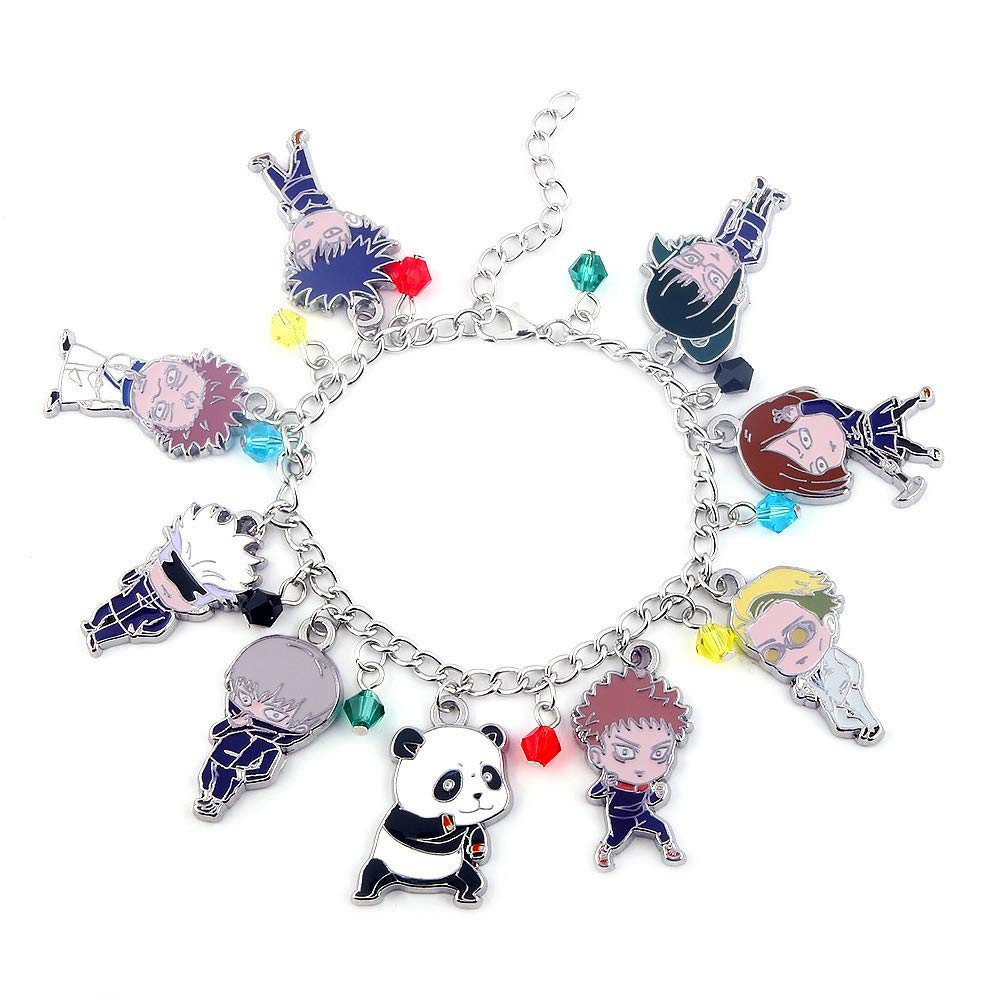 Buy JCvCX Anime Manga Series Jujutsu Kaisen Bracelet Satoru Gojo Yuji ...