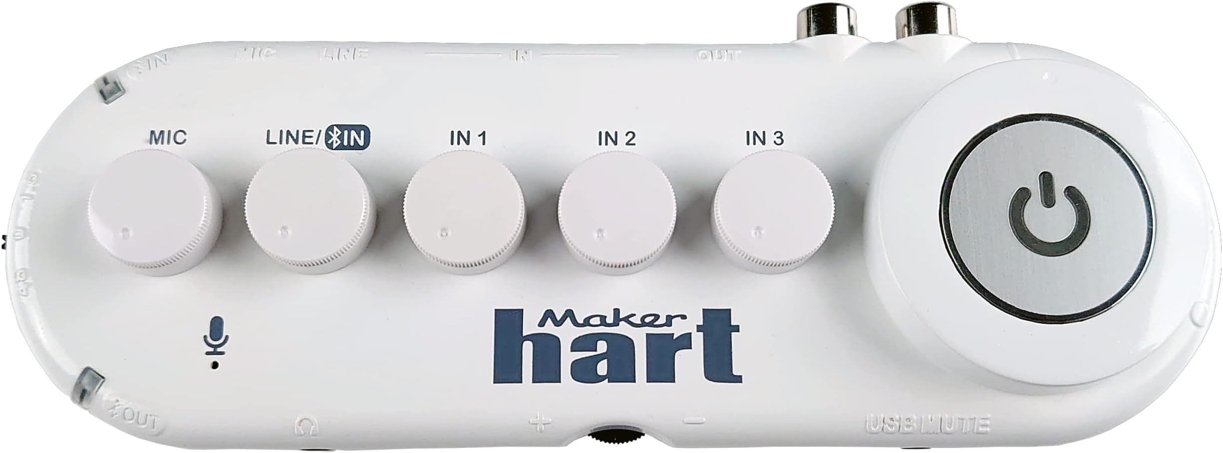 Amazon.com: Maker hart Just Combo V 5 Channel Bluetooth Audio Mixer/4 ...