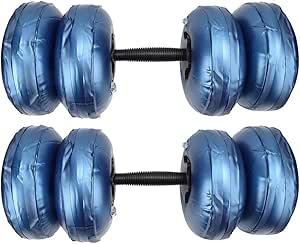 Water Filled Dumbbells, Adjustable Weights Dumbbells Set for Men and ...