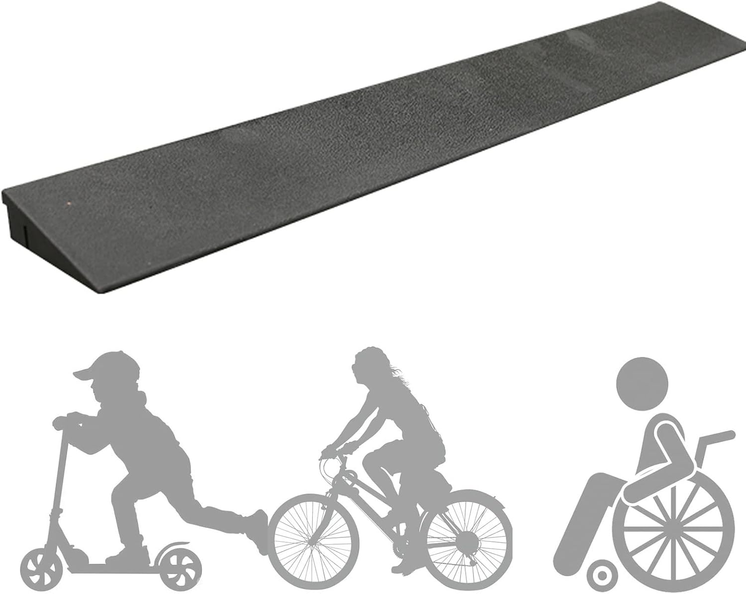 Amazon.com - WORDFUN Portable Curb Ramp, Height 1~6cm Curbside Driveway ...