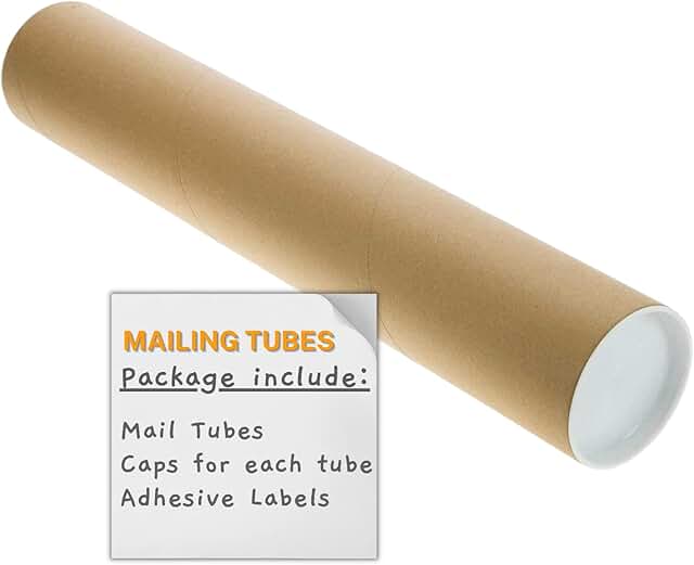 Amazon.com: Tube Mailers - Tube Mailers / Mailers: Office Products
