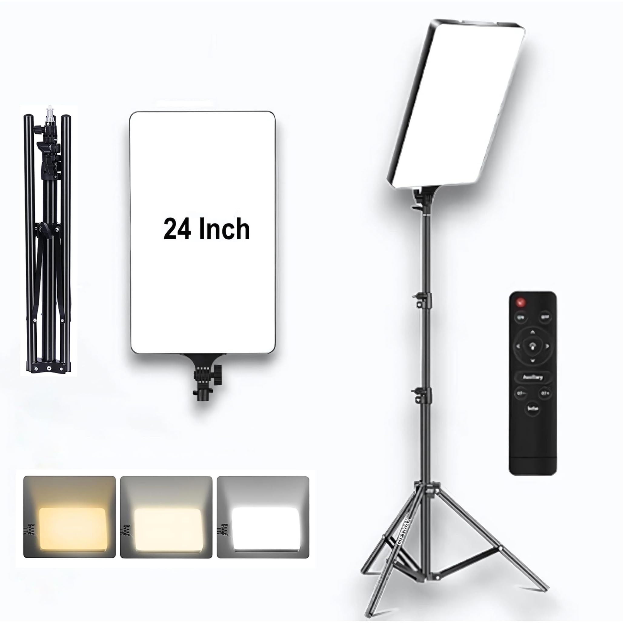 Buy GIFTMAX 24-Inch Panel LED Light for Photography, Videoshoot, Studio ...