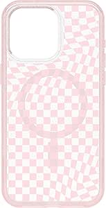 Amazon.com: OtterBox iPhone 15 Pro MAX (Only) Symmetry Series Clear Case - CHECKMATE (Pink ...