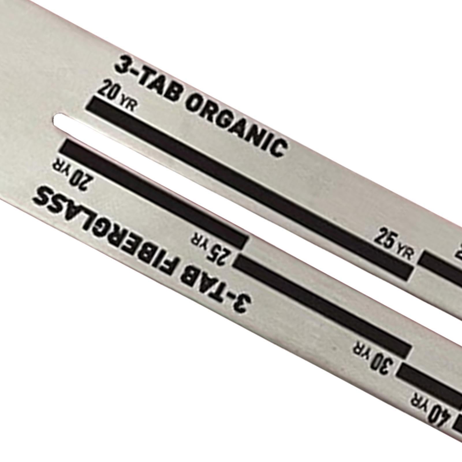 Asphalt Shingle Panel Measurement Tool PEAKISM Shingle Gauge ...